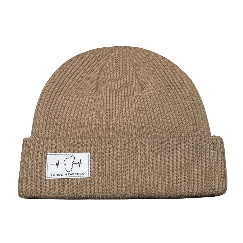 Tahoe - Beanie - Cuffed - Tan (Unisex) – The Heartbeat Brand Wholesale